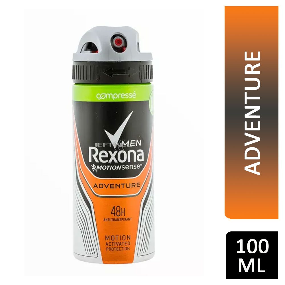 REXONA MEN DEO ADVENTURE 100ML - B&J Supplies